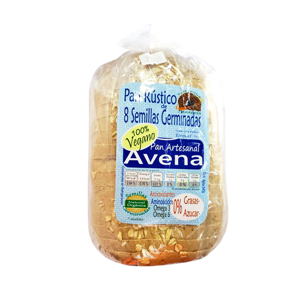 Pan rustico sem. germinadas avena vida rustica – Taste Boutique de Carnes