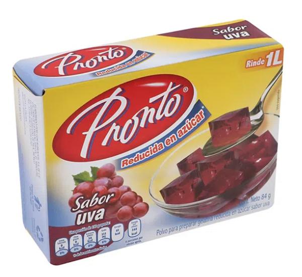 Gelatina pronto frambuesa 84pza – Taste Boutique de Carnes