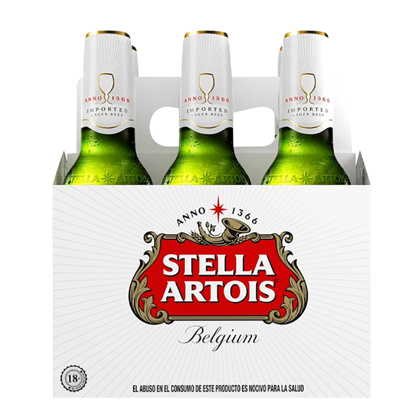 Cerveza Stella Artois botella 6pack – Taste